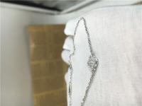 China 18k White Gold Sweet Alhambra Bracelet , Gold Chain Bracelets For Ladies for sale