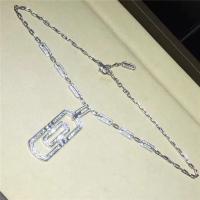 China Full Pavé Diamond Luxury Diamond Jewelry Luxury Jewelry Parentesi Nceklace 18K White Gold for sale