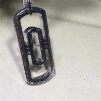China Full Pavé Diamond Luxury Diamond Jewelry Luxury Jewelry Parentesi Nceklace 18K White Gold for sale