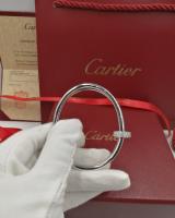 China 18k White Gold High End Custom Jewelry  Juste Un Clou Bracelet With Diamonds for sale
