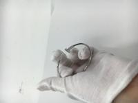 China T Wire Bracelet 18K Gold Jewelry White Gold With Round Brilliant Diamonds for sale