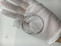 China T Wire Bracelet 18K Gold Jewelry White Gold With Round Brilliant Diamonds for sale
