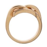 China Customized Women's Gold Ring Size 52 / 1.4cm Width No Diamond New Condition for sale