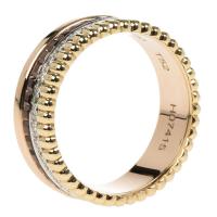 China VS Diamond 18K Gold Jewellery Quatre Classic Small Ring With Diamonds Size 52 for sale