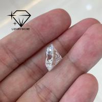China LuxuryShine VS1 Lab Grown Diamond 1ct 2ct 3ct 4ct 5ct Round Cut White Excellent Cut IGI Certified for sale