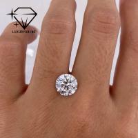 China LuxuryShine VS2 Round Shape Lab Grown Diamond 1CT 2CT 3CT 4CT 5CT D-F Color white diamond With IGI Certificate for sale