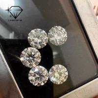 China LuxuryShine 100% Real Diamond VVS1 White Round Shape Excellent Cut Lab Grown Diamonds With IGI Certificate for sale