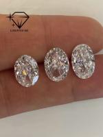 China VVS Lab Grown Diamond D-F Color White Oval Excellent Cut 0.1-10CT with IGI Certificate 3EX Cut Stones for sale