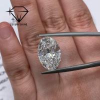 China VVS Lab Grown Diamond D-F Color White Oval Excellent Cut 0.1-10CT with IGI Certificate 3EX Cut Stones for sale