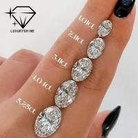 China VVS Lab Grown Diamond D-F Color White Oval Excellent Cut 0.1-10CT with IGI Certificate 3EX Cut Stones for sale