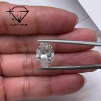China LuxuryShine 0.1-10CT VVS2 Lab Grown Diamond D-F Color White Oval Excellent Cut With IGI Certificate 3EX Cut Stones by LuxuryShine for sale
