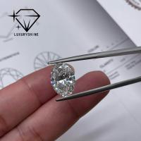 China LuxuryShine 0.1-10CT VVS2 Lab Grown Diamond D-F Color White Oval Excellent Cut With IGI Certificate 3EX Cut Stones by LuxuryShine for sale