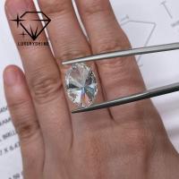 China LuxuryShine 0.1-10CT VVS2 Lab Grown Diamond D-F Color White Oval Excellent Cut With IGI Certificate 3EX Cut Stones by LuxuryShine for sale