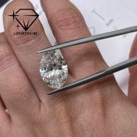 China LuxuryShine 0.1-10CT VVS2 Lab Grown Diamond D-F Color White Oval Excellent Cut With IGI Certificate 3EX Cut Stones by LuxuryShine for sale