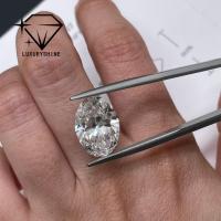 China LuxuryShine 0.1-10CT VVS2 Lab Grown Diamond D-F Color White Oval Excellent Cut With IGI Certificate 3EX Cut Stones by LuxuryShine for sale