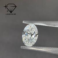 China LuxuryShine Excellent Cut Lab Grown Diamond D-F Color White Oval 0.1-10CT VS1 with IGI Certificate 3EX Cut Stones for sale