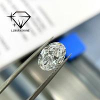 China LuxuryShine 0.1-10CT VS2 Lab Grown Diamond D-F Color White Oval Excellent Cut With IGI Certificate 3EX Cut Stones Wholesale for sale
