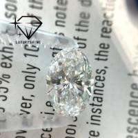 China LuxuryShine 0.1-10CT VS2 Lab Grown Diamond D-F Color White Oval Excellent Cut With IGI Certificate 3EX Cut Stones Wholesale for sale