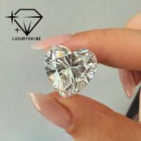China LuxuryShine VVS2 White Heart Excellent Cut Lab Grown Diamond 1CT 2CT 3CT 4CT 5CT Support Special Customization for sale