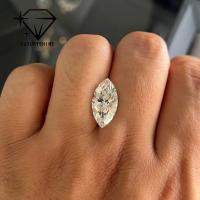 China LuxuryShine VVS2 Marquise Shape 0.3-15ct Lab Grown Diamond D-F Color 3EX Cut Stones With IGI Certificate Real Diamond for sale