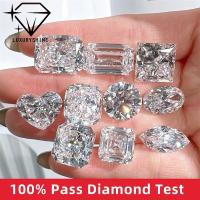 China LuxuryShine VVS-VS Asscher Shape Lab Grown Diamond 0.1-10CT D-F Color white diamond With IGI Certificate 3EX Cut Stones for sale