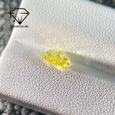 China LuxuryShine Pink / Yellow / Green Heart Cut Lab Grown Diamond VVS-VS Real Diamonds & Wedding Jewelry & Customized Jewelry for sale
