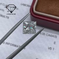 China LuxuryShine Princess Cut Lab Grown Diamond D-F Color VVS-VS With IGI Certificate Excellent Cut Wedding diamonds Wholesale for sale