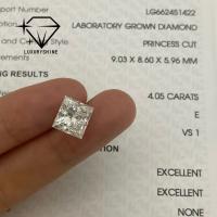 China LuxuryShine Princess Cut Lab Grown Diamond D-F Color VVS-VS With IGI Certificate Excellent Cut Wedding diamonds Wholesale for sale