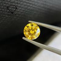 China LuxuryShine VVS2/VS1 Lab Grown Diamond Fancy Vivid Yellow Rund Shape Loose Diamonds With IGI Certificate Customized jewelry for sale