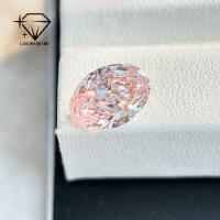 China LuxuryShine 1-10CT Fancy pink Oval Lab Grown Diamond VVS-VS Loose Diamonds Customized jewelry with IGI Certificate﻿ for sale