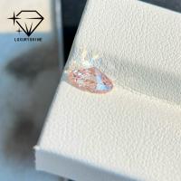 China LuxuryShine 1-10CT Fancy pink Oval Lab Grown Diamond VVS-VS Loose Diamonds Customized jewelry with IGI Certificate﻿ for sale