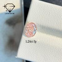 China LuxuryShine 1-10CT Fancy pink Oval Lab Grown Diamond VVS-VS Loose Diamonds Customized jewelry with IGI Certificate﻿ for sale