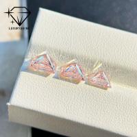 China LuxuryShine 1-10CT Princess﻿ Shape Fancy pink Lab Grown Diamond VVS-VS Loose Diamonds Customized jewelry with IGI Certificate for sale