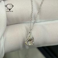 China Luxury Diamond Necklace with VS2 Clarity and 18k/Rose Gold Plated Customized High Jewelry for sale