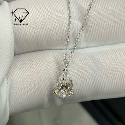 China Luxury Diamond Necklace with VS2 Clarity and 18k/Rose Gold Plated Customized High Jewelry for sale