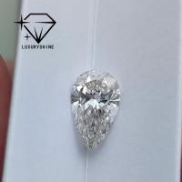 China Lab Grown Pear Diamond VVS-VS Clarity D-F Color IGI Certified for sale