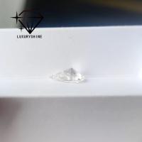 China Lab Grown Pear Diamond VVS-VS Clarity D-F Color IGI Certified for sale