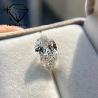 China Lab Grown Pear Diamond VVS-VS Clarity D-F Color IGI Certified for sale