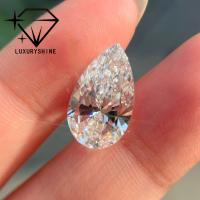 China Lab Grown Pear Diamond VVS-VS Clarity D-F Color IGI Certified for sale