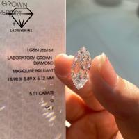 China Lab Grown Marquise Diamond VVS-VS D-F Color IGI Certified for sale