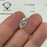 China Lab Grown Marquise Diamond VVS-VS D-F Color IGI Certified for sale