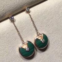 China Amulette De  Earrings Personalized Gold Jewelry 18k Yellow / Pink / White Gold for sale