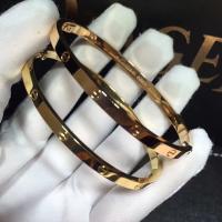 China Jewelry 18K Gold Bracelet , Thin Love Personalized Gold Necklace Small Model for sale