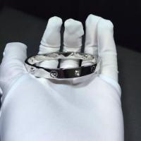 China Brand Jewelry Love bracelet 4 Diamonds Yellow Gold Diamonds18k Gold for sale