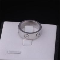 China Luxury Brand Jewelry Love Ring In 18K White Gold B4084700 for sale