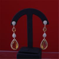 China 18K Yellow Gold Serpent Boheme 4 Motifs Earrings Citrine Pendant Earrings XS and L Motifs Ref JCO01279 for sale