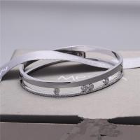 China Messika Move Romane Bangle White Gold Diamond Bracelet Luxury Jewelry For Women for sale