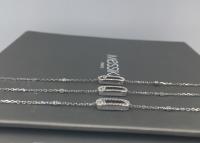 China Small Size 18k Gold Bracelet With Diamonds , White Gold Chain Bracelets For Ladies for sale