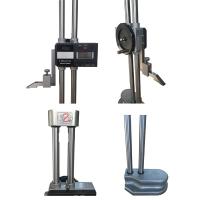 China Two Column 0-12in Electronic Digital Height Gauges With Large LCD Screen for sale