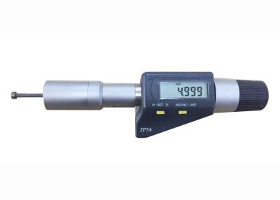China IP54 Protection Degree 5-6mm Digital 3 Pin Inside Micrometer With Setting Ring for sale
